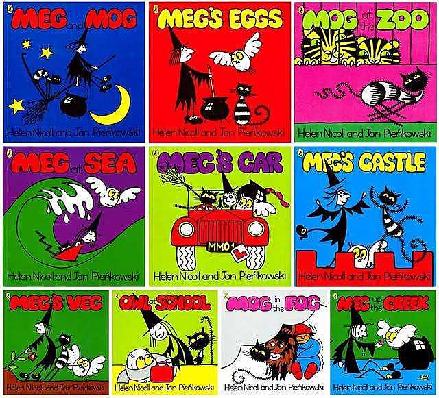 女巫麦格和小猫莫格 Meg and Mog绘本电子版PDF全集 百度云网盘下载 | 咿呀启蒙yiyaqimeng.com