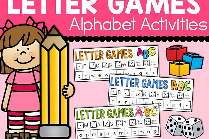 《Alphabet Letter Activities BUNDLE》英文字母启蒙互动素材 百度云网盘下载 | 咿呀启蒙yiyaqimeng.com